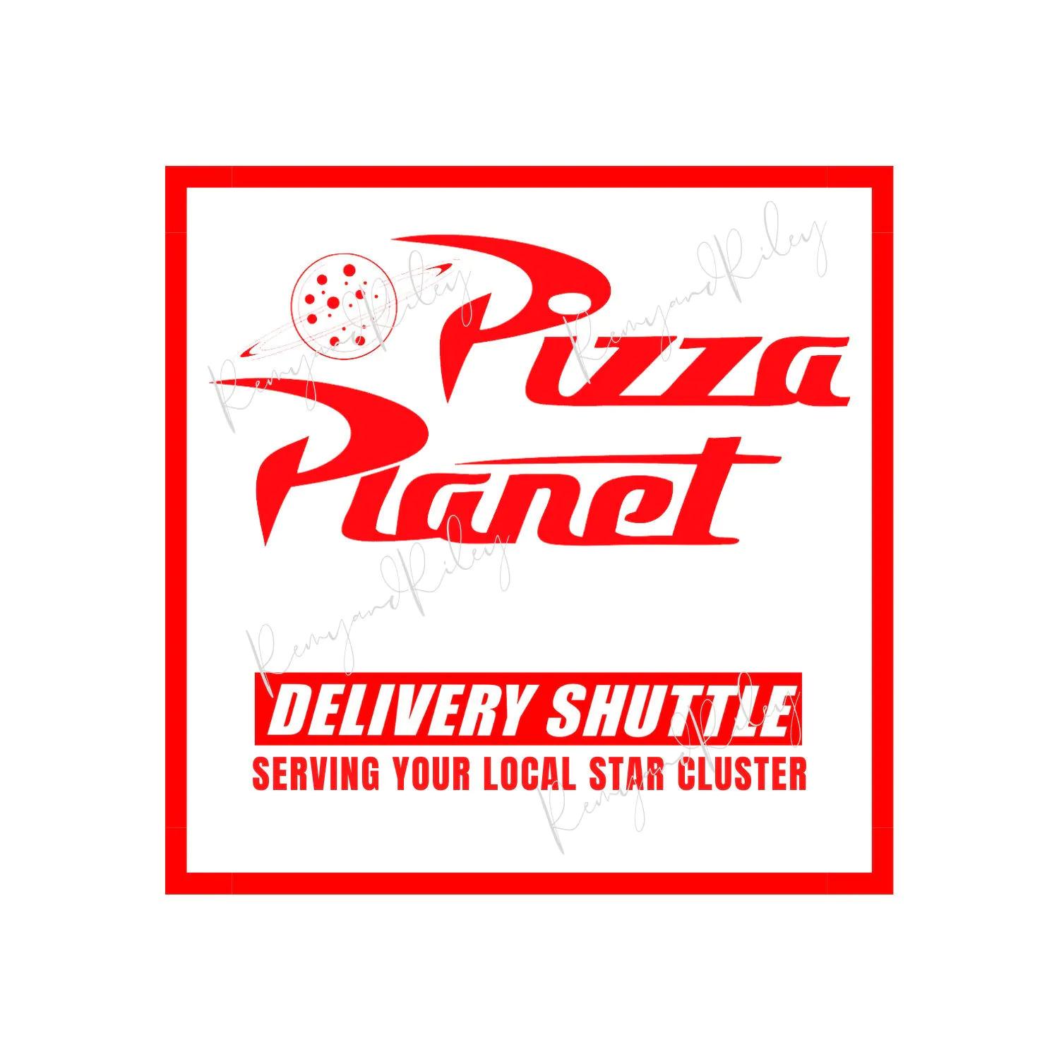 Logo Pizza Planet Toy Story: El Emblema Icónico De La Famosa Pizzería ...